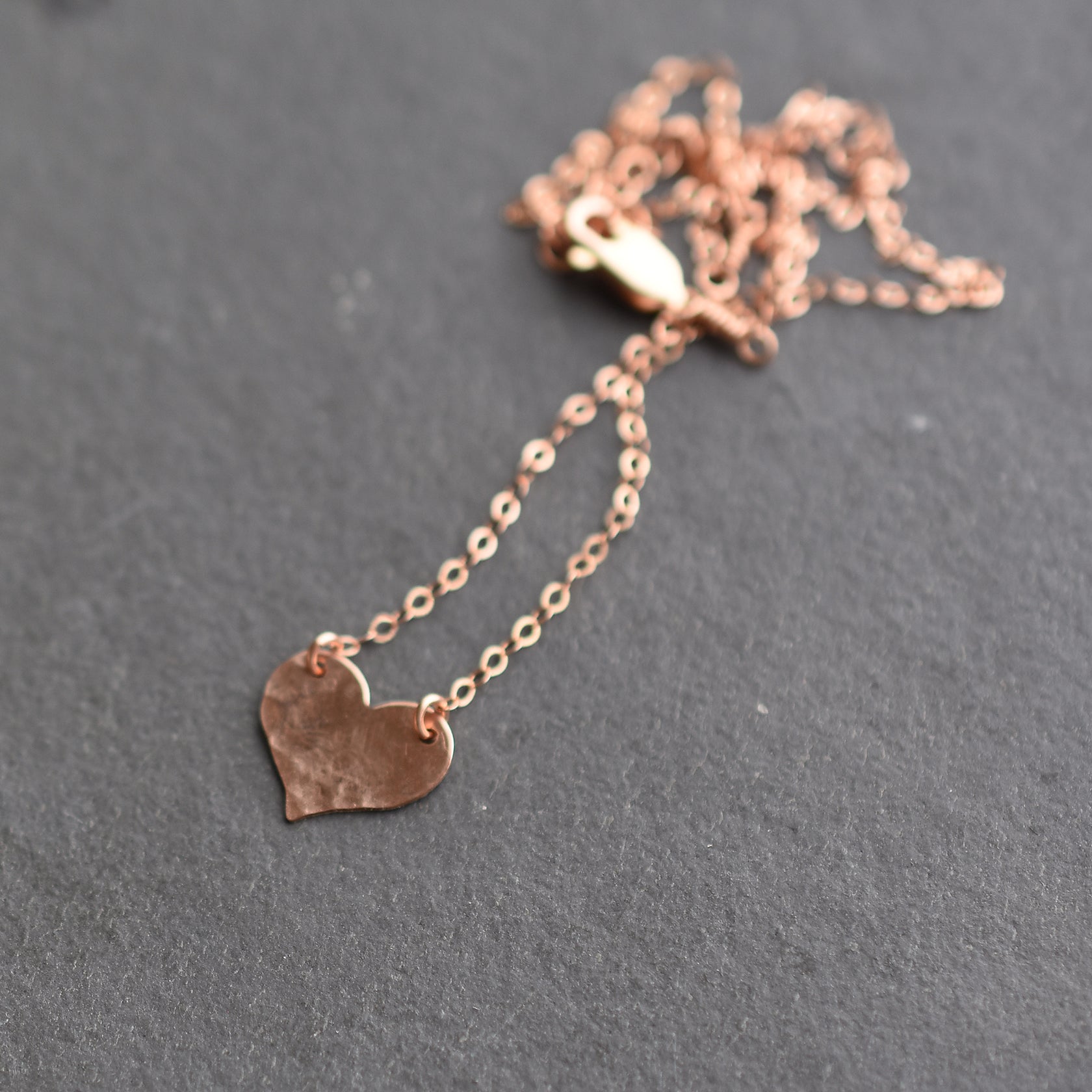 The Mary Necklace in Rose Gold – Designed by Stacey Jewelry, LLC