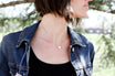 The Constance Necklace in Rose Gold – Designed by Stacey Jewelry, LLC