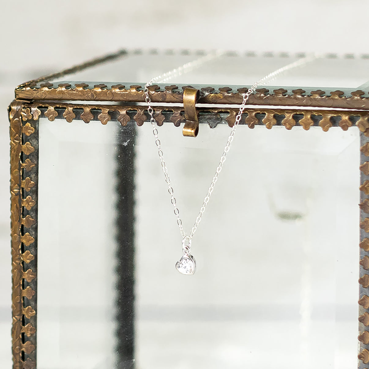 The Hannah Necklace in Silver – Designed by Stacey Jewelry, LLC